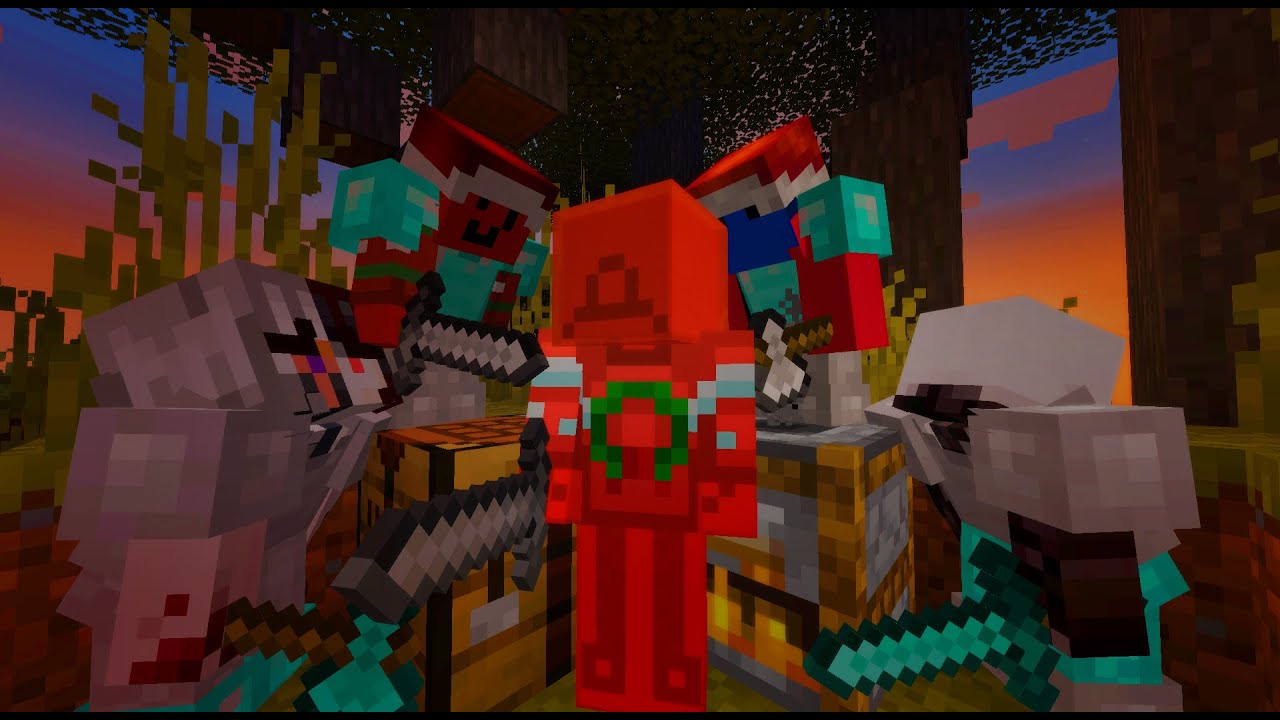 Minecraft Speedrunner VS 4 Hunters - YouTube