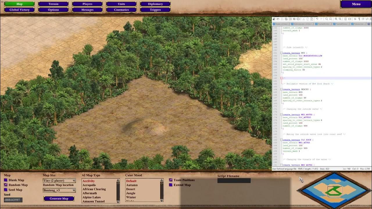 Helping out with Random Map Scripting - YouTube