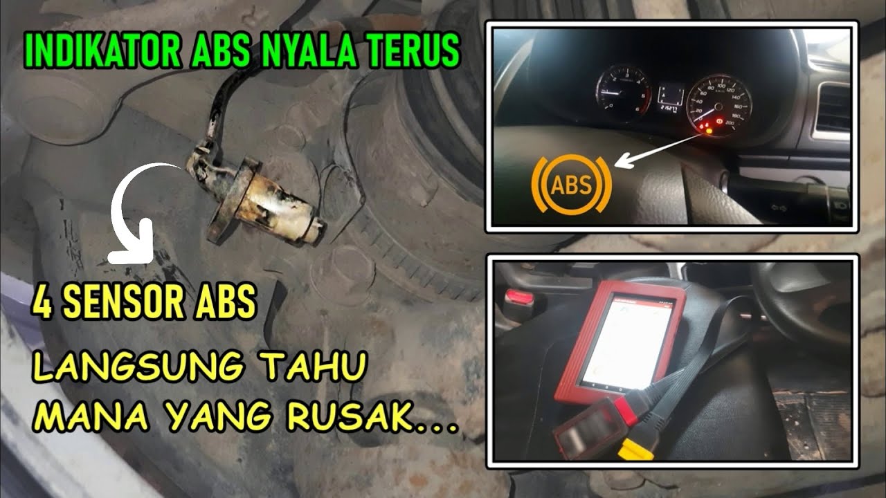 Cek dan scan letak sensor ABS yang bermasalah/ Mobil TRITON - YouTube