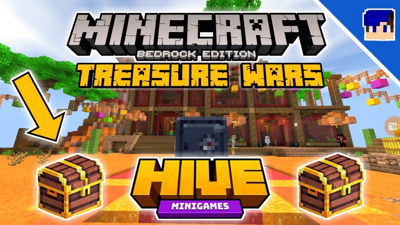 Mega Treasure Wars | Hive Minigames | Minecraft - YouTube