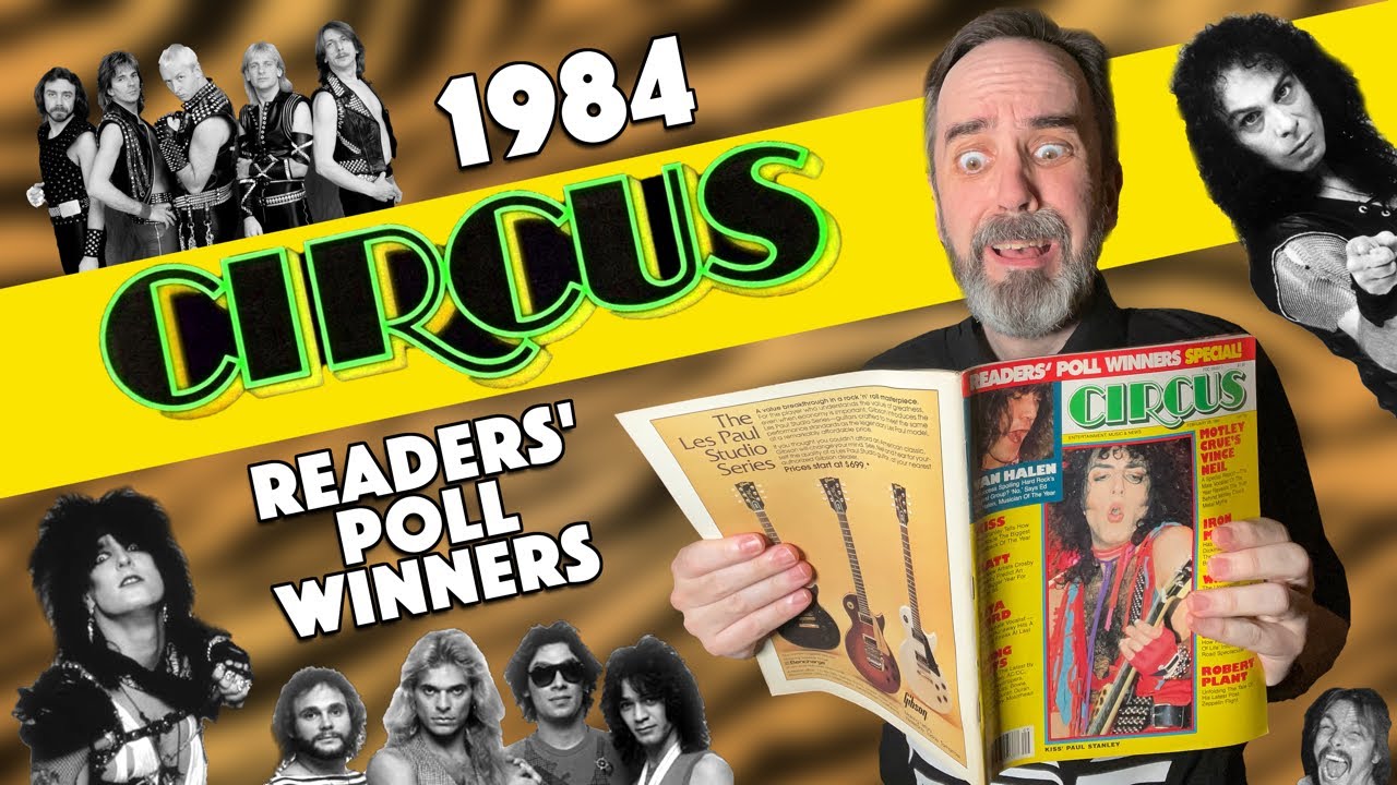 Circus Magazine Readers’ Poll Winners For 1984 | Best Metal and Rock of ...