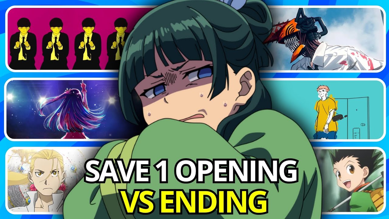 SAVE ONE OPENING VS ENDING OF ANIME [SAVE ONE ANIME SONG] - YouTube