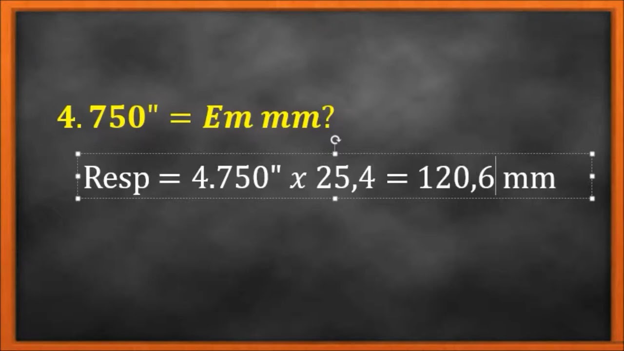 Converter Mm Em Polegadas Fracionaria EDUCA