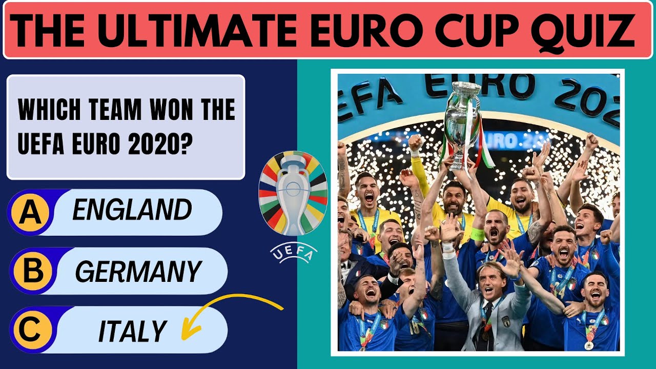 "The Ultimate Euro Cup Quiz: Test Your European Football Knowledge! 🏆⚽ ...