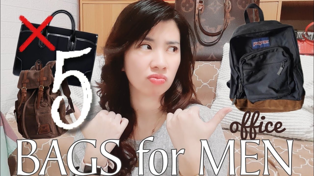 5 BAGS MEN NEED | Fashion Tips - YouTube