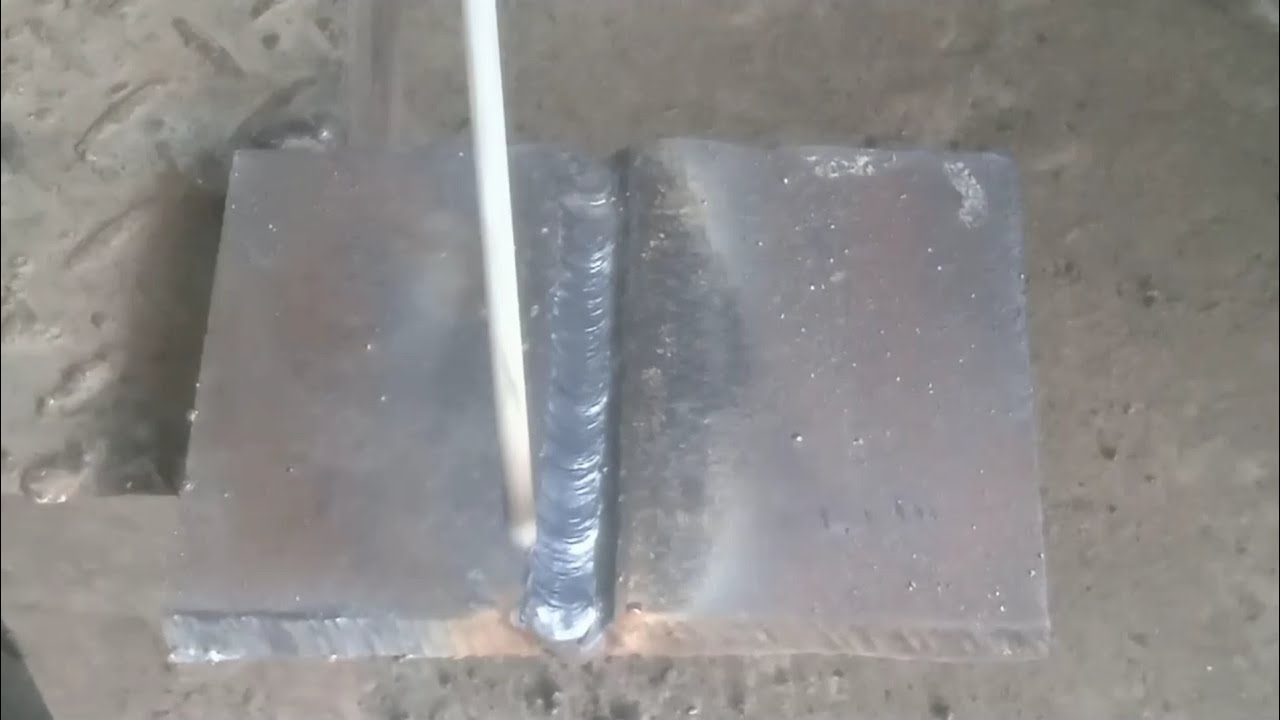 Learn to weld 1g position - YouTube