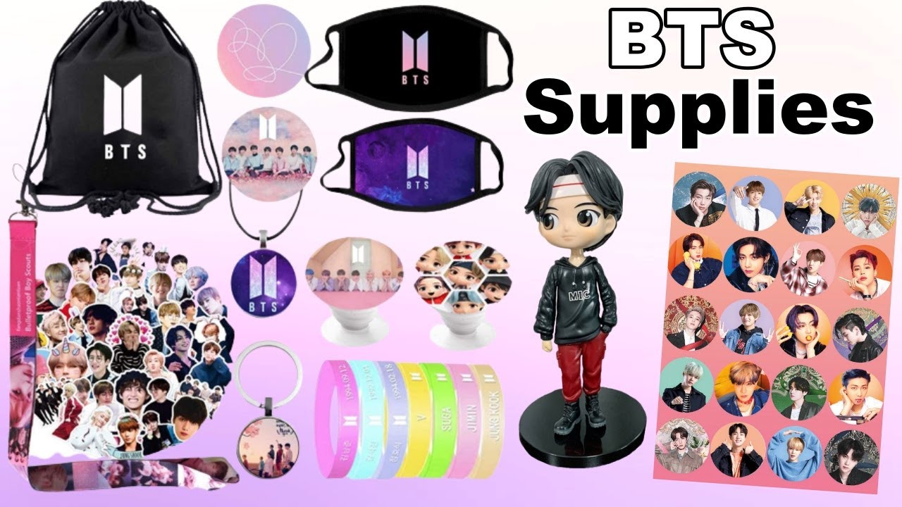 100 PIECES OF BTS SUPPLIES REVIEW - Stickers, Key Chains, Photos and ...