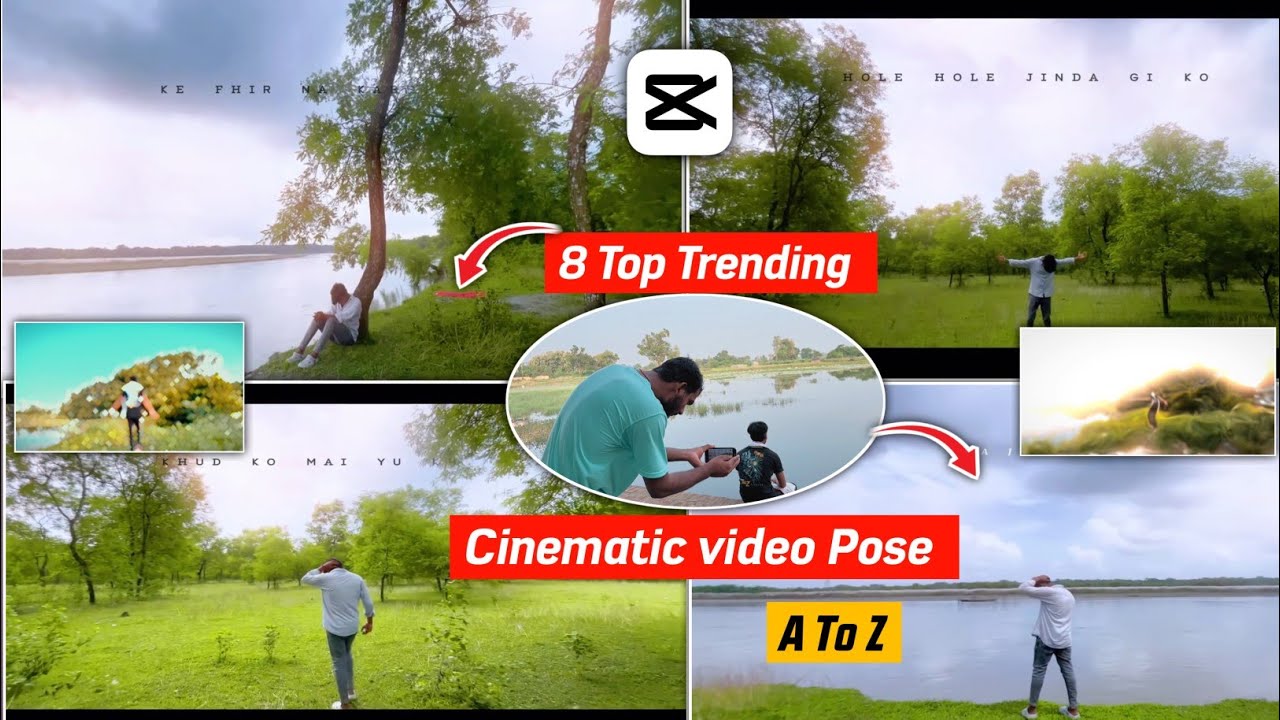 Trending Cinematic Video 8 😳 Popular Pose in Mobile | How To Cinematic ...