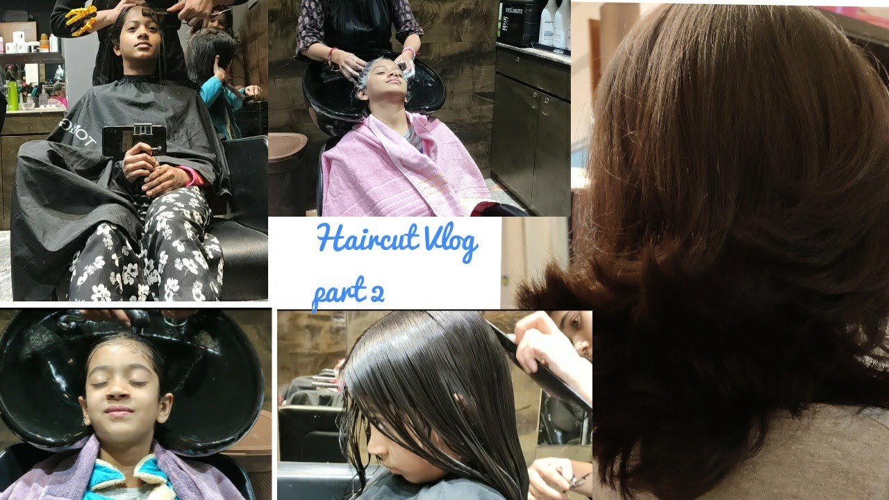 Haircut vlog (part 2) - YouTube