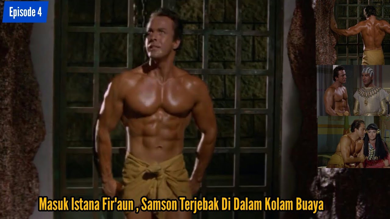 Kisah Samson Sang Perkasa Terjebak Di Dalam Kolam Buaya | Mark Forest Son of Samson - YouTube