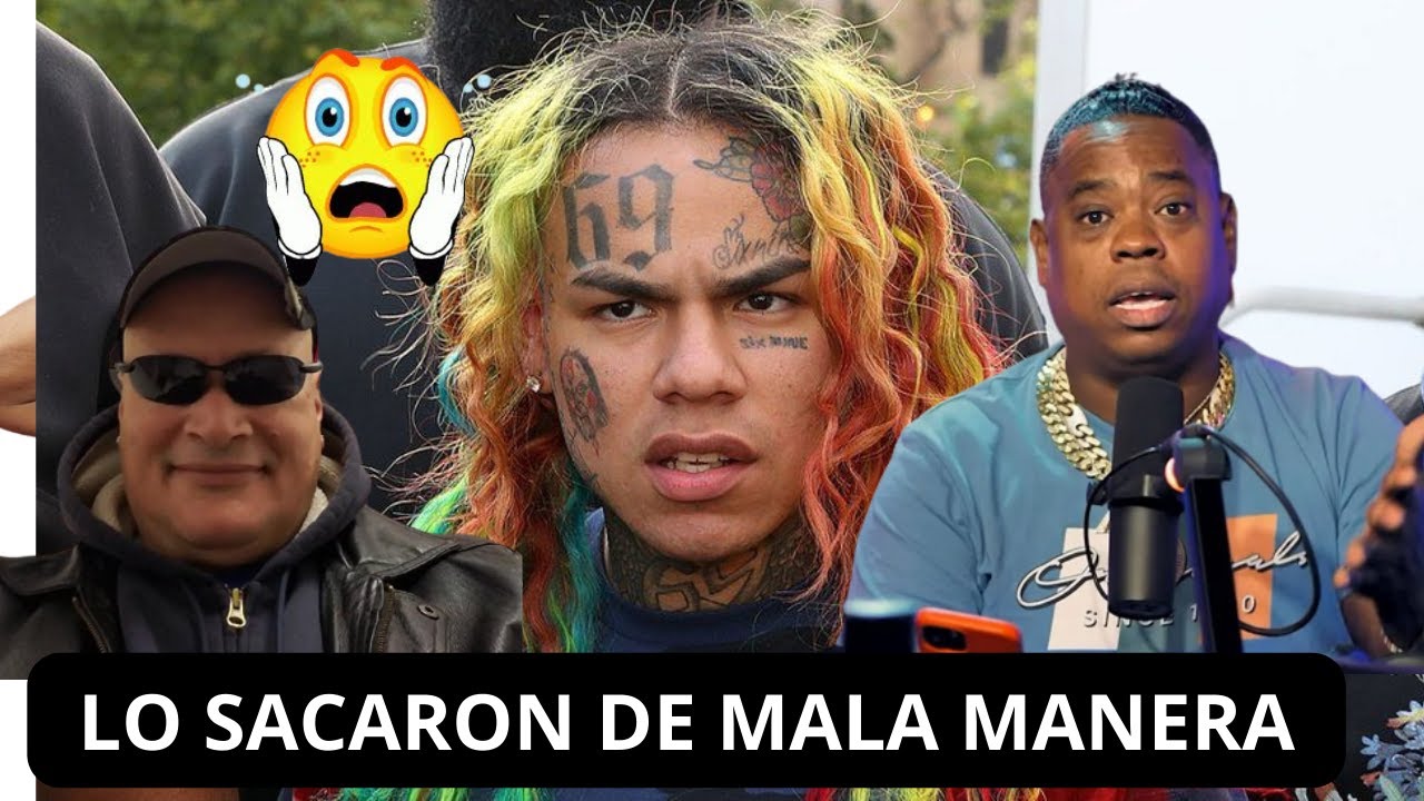 A TEKASHI LO SACAN DE MALA MANERA MIRA DE DONDE - YouTube
