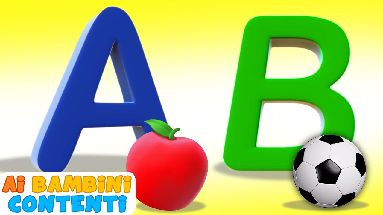 ABC Italian | Canzone fonetica ABC per bambini | Canzone fonetica e ...