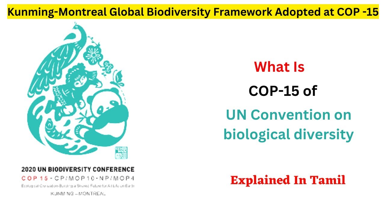 What Is COP-15 of United Nations Convention On Biological Diversity ...