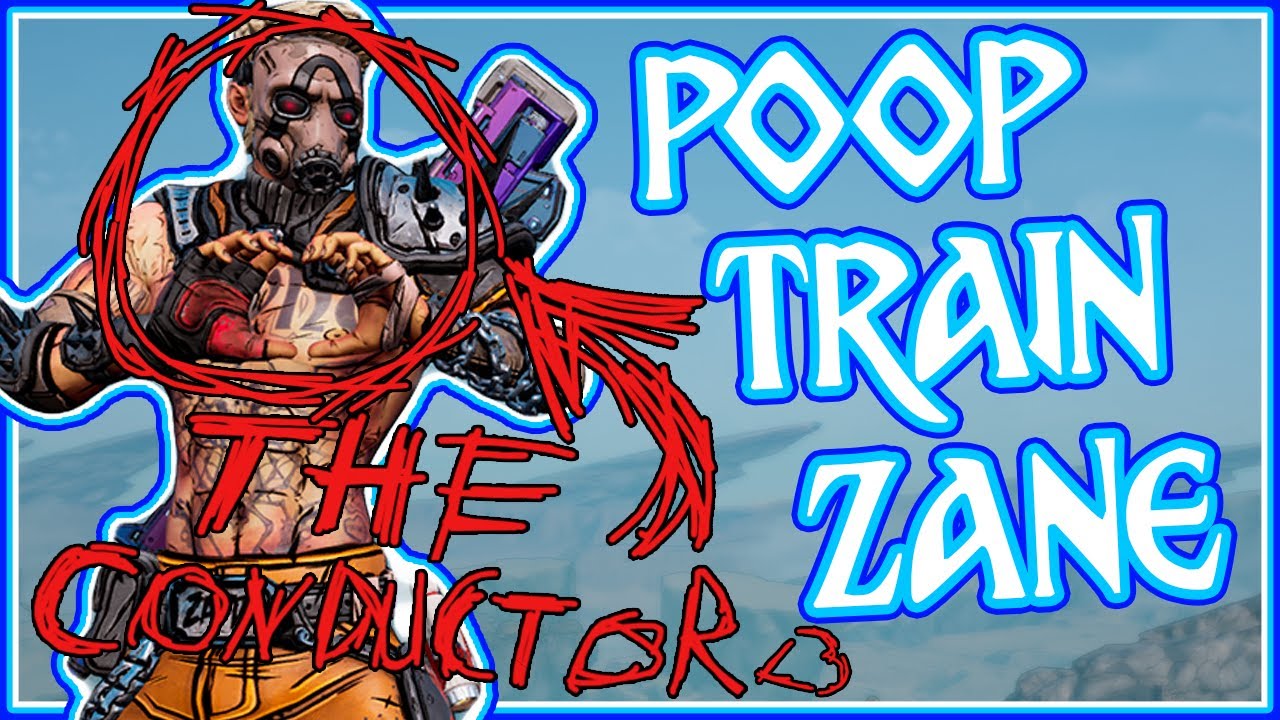 POOP TRAIN ZANE - 200% BONUS Shock on EVERYTHING - Green Tree CONDUCTOR ...