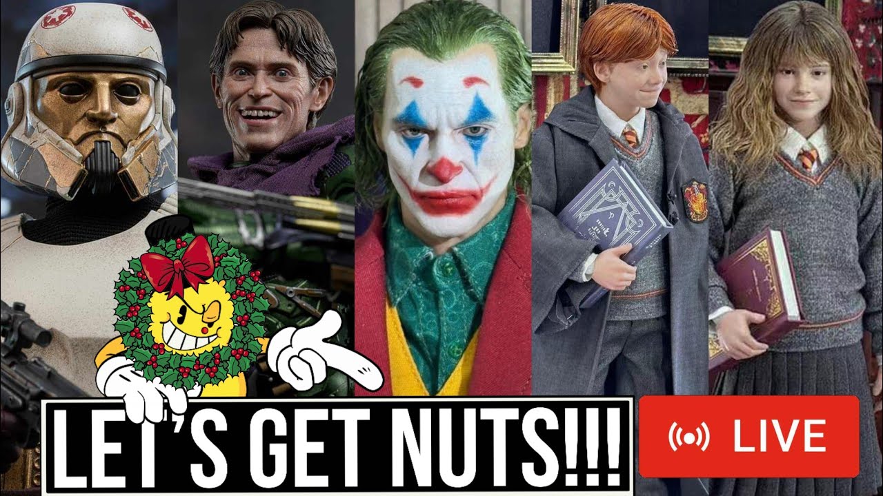 LET'S GET NUTS!!! CHRISTMAS EVE SHOW | INART | HOT TOYS NEWS | STAR ...