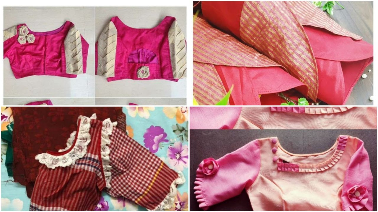 Trendy sleeve design for blouse - YouTube