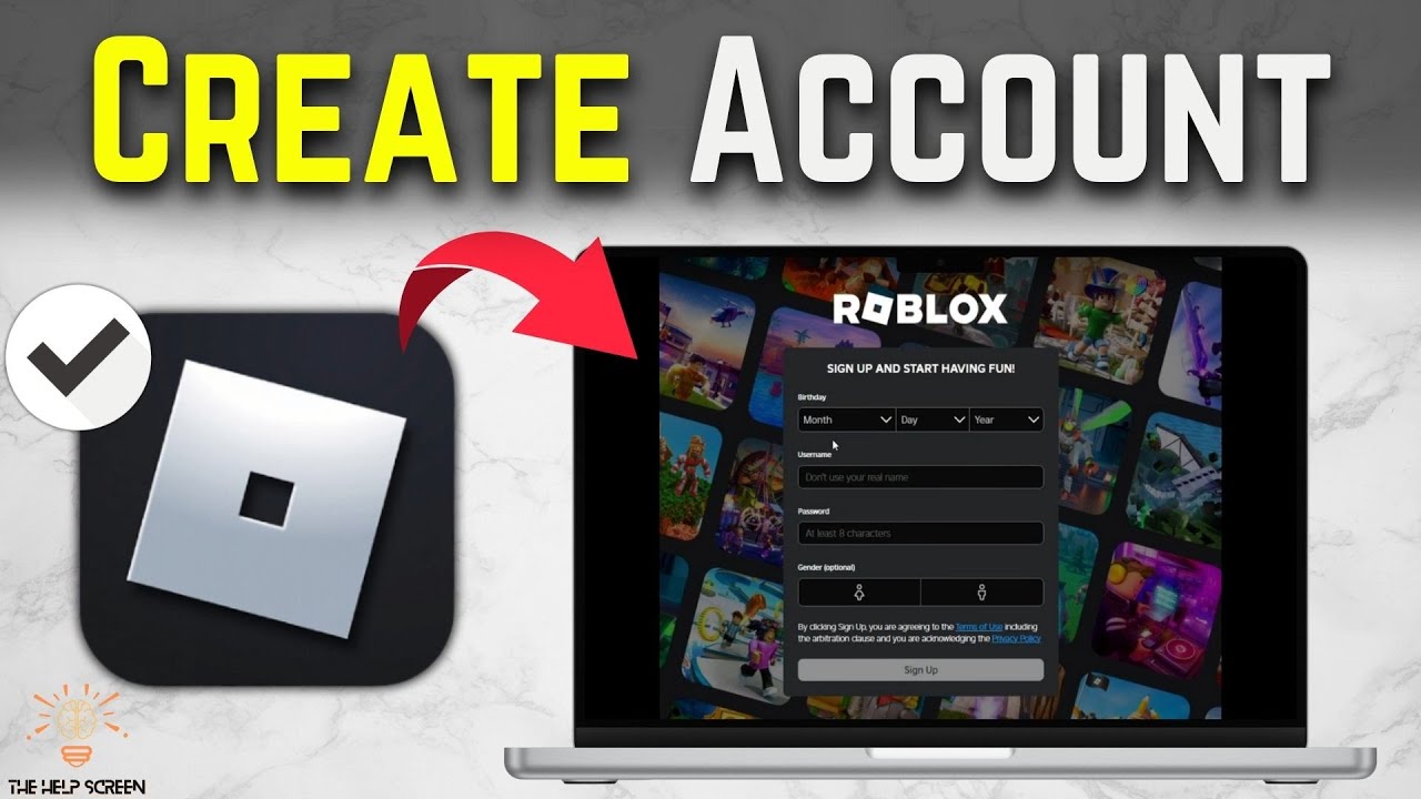How To Create a Roblox Account | Easy Tutorial for Beginners 🔥 - YouTube