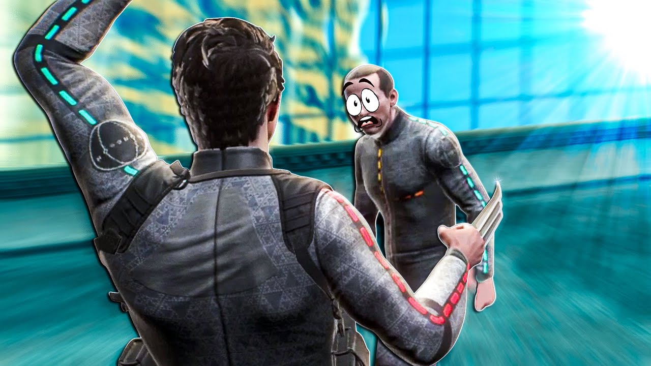 WOLVERINE VS 100 CLEBINS EM TERCEIRA PESSOA NO BONEWORKS VR MODS - YouTube