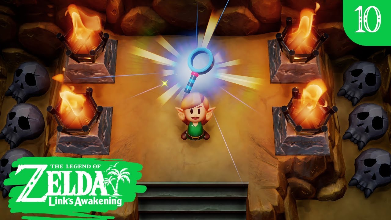 The Legend of Zelda: Link's Awakening (Switch) 4K - #10: Magnifying ...