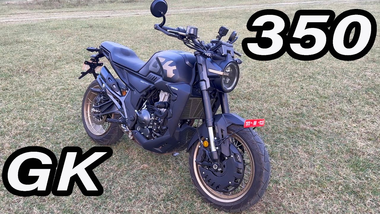Zontes GK 350 Ride Review l Top Speed - YouTube