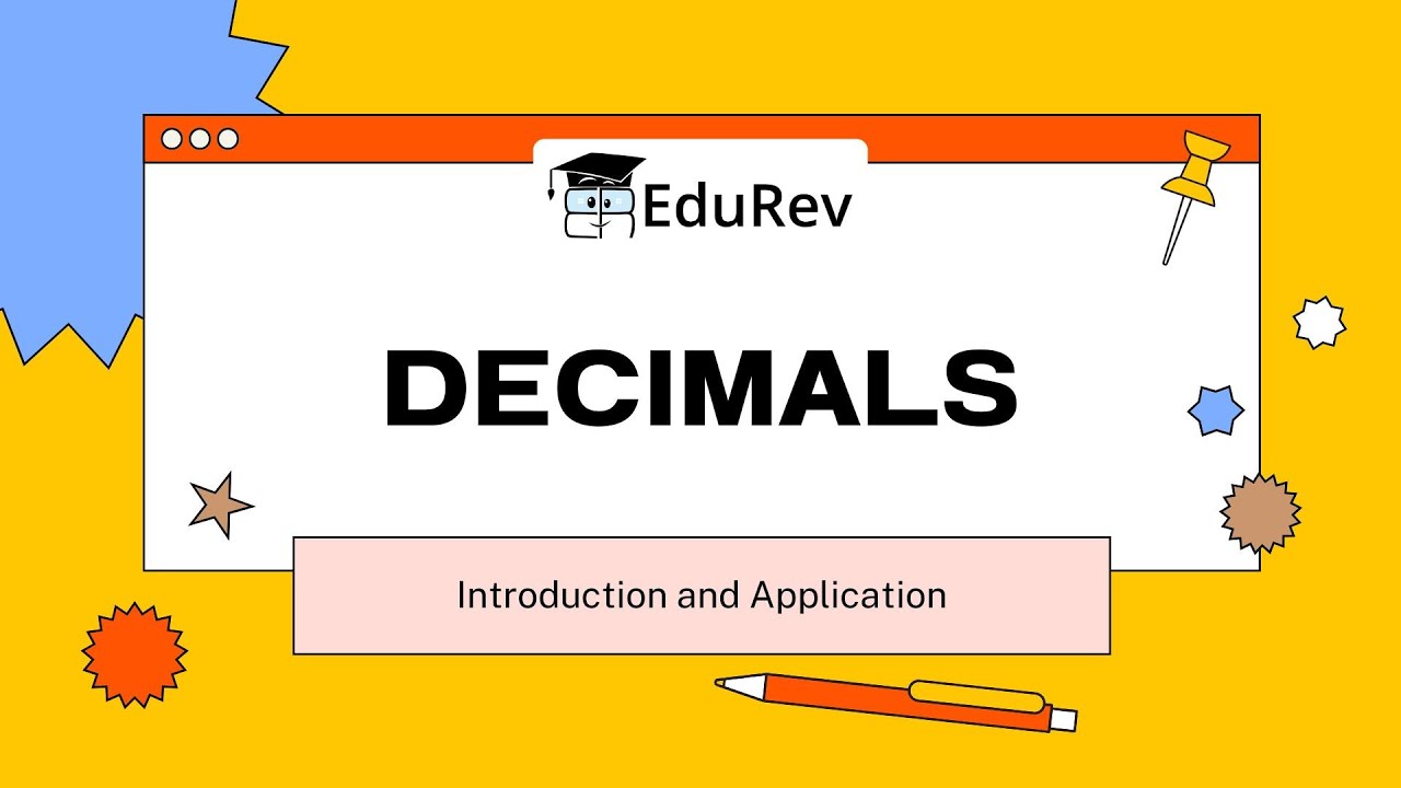 Chapter 9: Decimals - Maths || NCERT || CBSE || Class 4 - YouTube