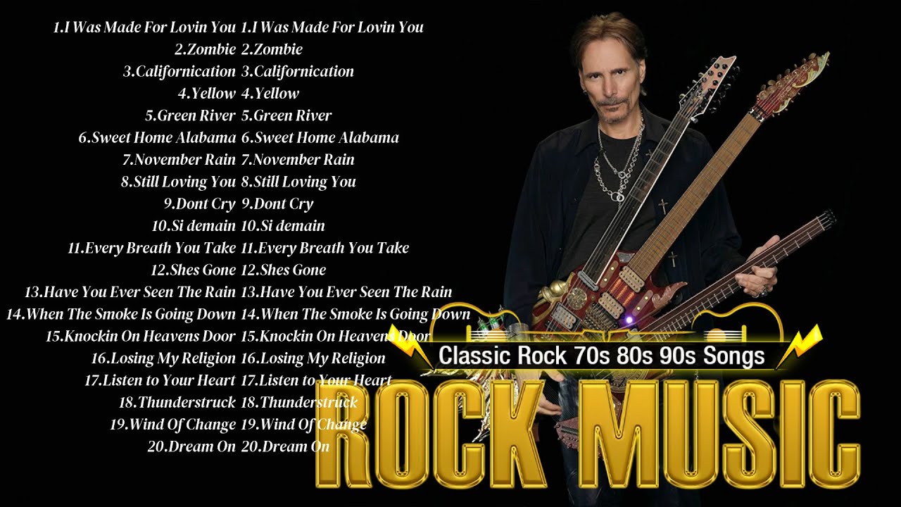 🎵 Classic Rock Mix_songs 🎵 ~ Classic Rock Songs 🔥 Greatest Rock ...