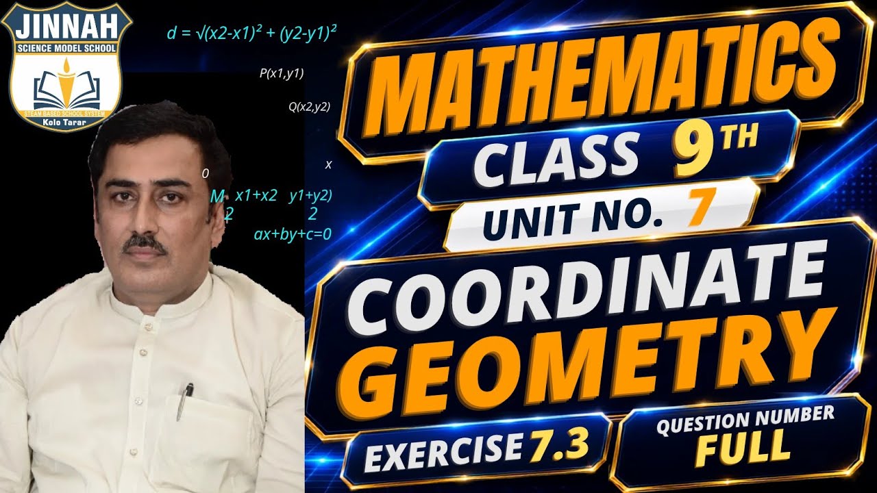 Class 9 Maths Chapter 7 Exercise 7.3 Complete Solution | Coordinate ...