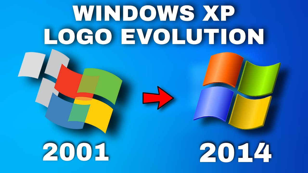 Windows XP Logo Evolution | Windows Logo Evolution | Factonian - YouTube