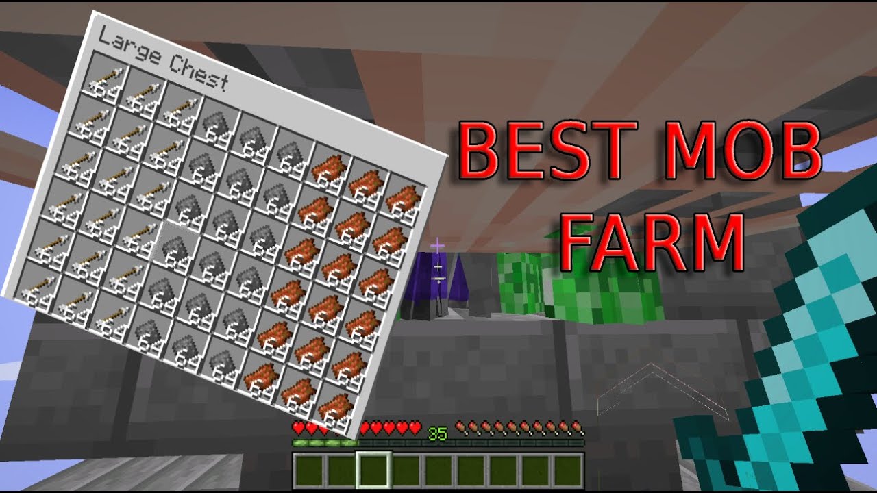 I built an OP MOB FARM ON THIS SMP - YouTube