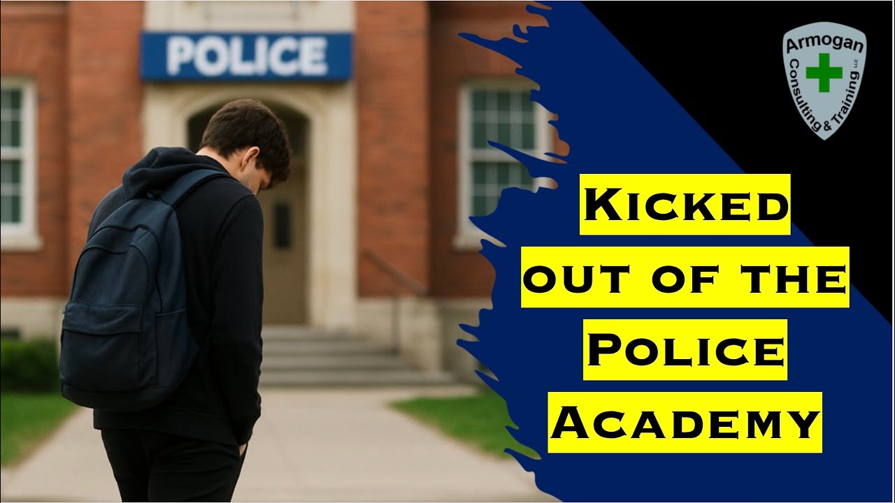 Kicked out of the Police Academy - YouTube