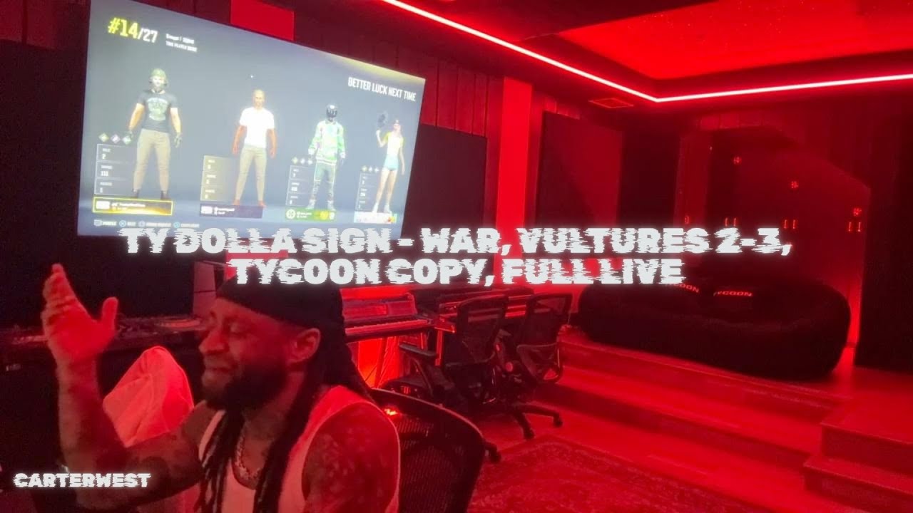 Ty Dolla $ign - FULL STREAM | Kanye West, War, Vultures 3, Tycoon ALL ...