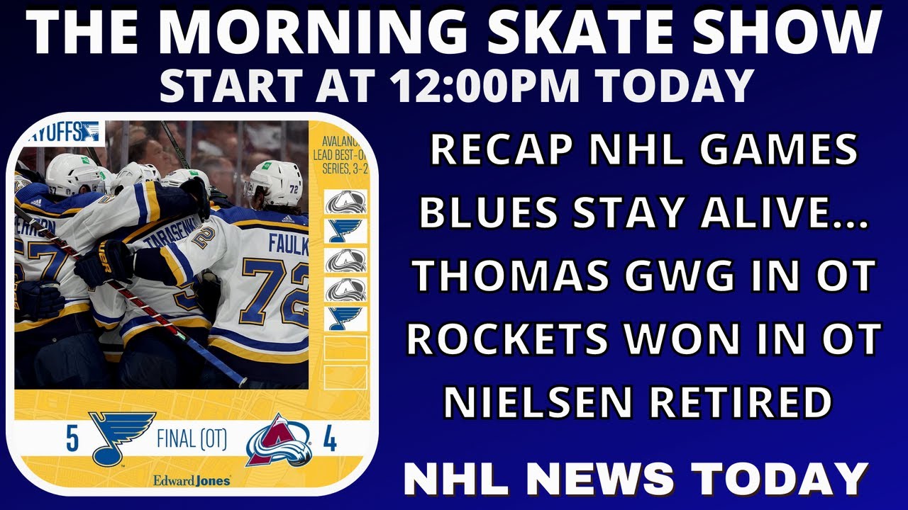 REVIEW NHL GAME - NHL NEWS TODAY - FANTASY HOCKEY - YouTube