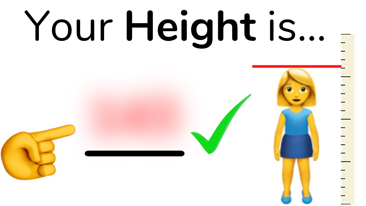 I will guess your Height in this video - YouTube