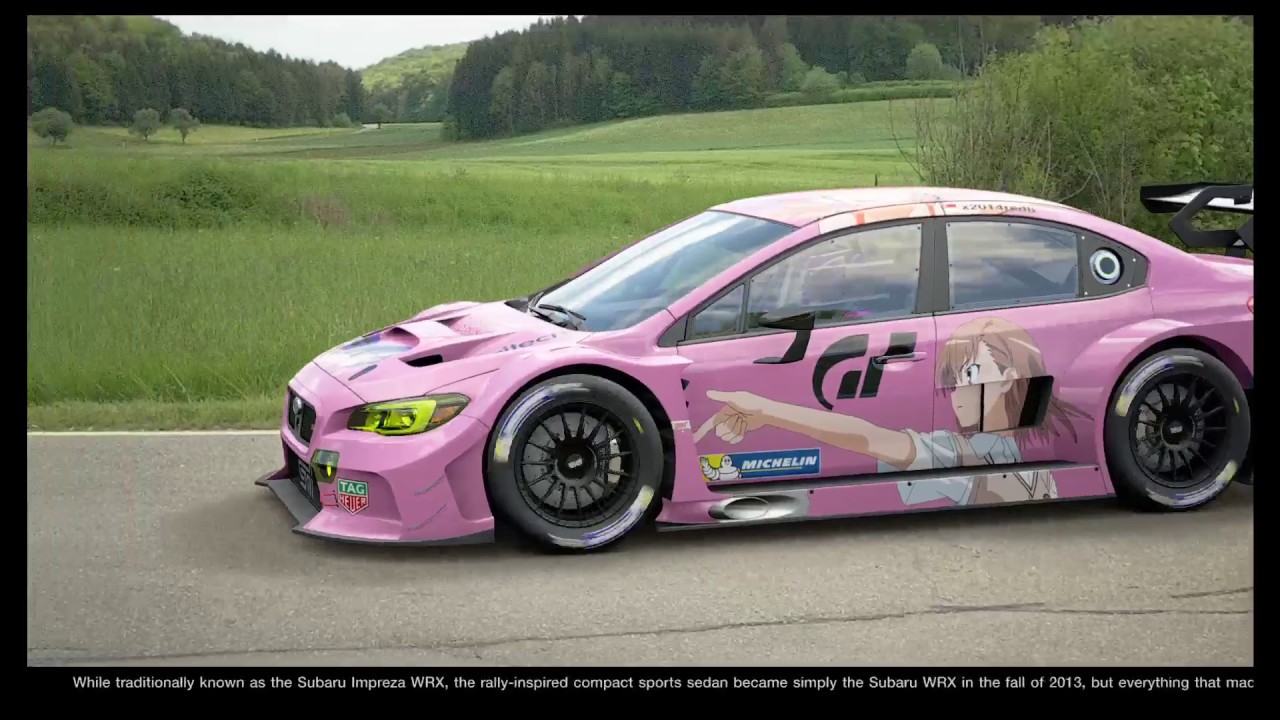 Designing Anime Livery Wrx Gr.3 Gran Turismo Sport Gameplay PS4 PRO ...