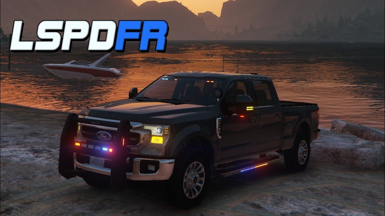 LSPDFR GTA 5 Ford F250 Patrol - YouTube