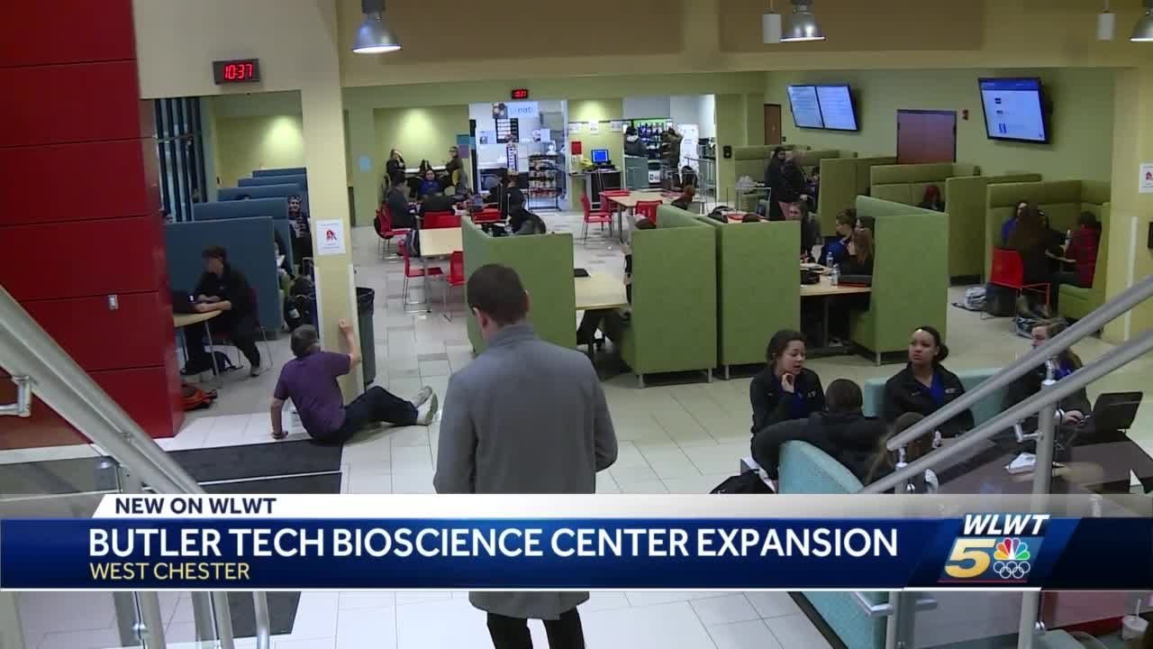 Butler Tech bioscience center is expanding - YouTube