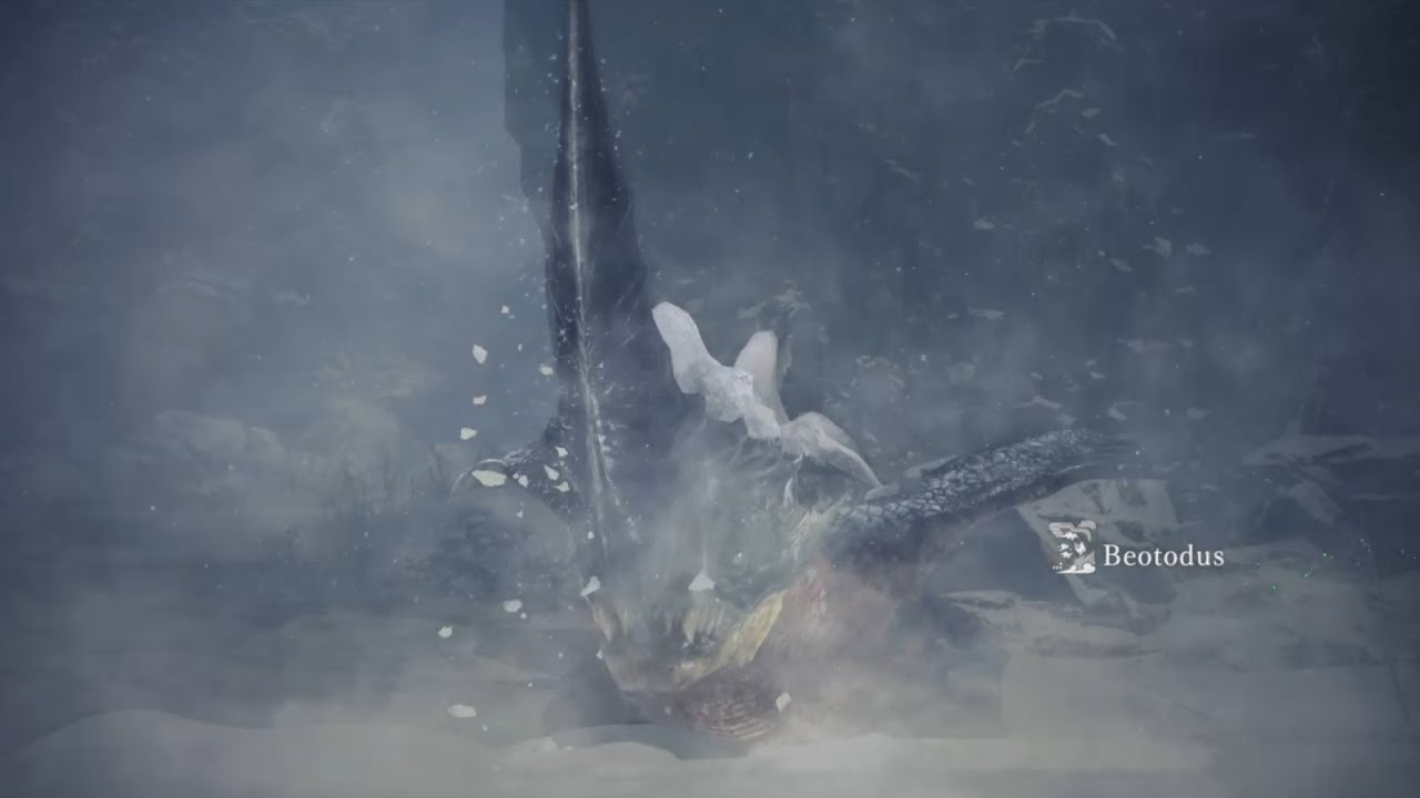 Monster Hunter World Iceborne Playthrough 2 - Betotodus the Frozen Fish ...