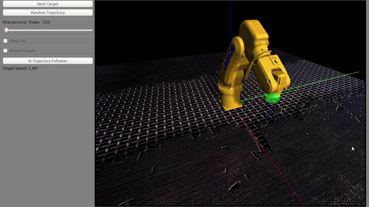 3d Robot Simulator Made With Qt Threejs Youtube 1431