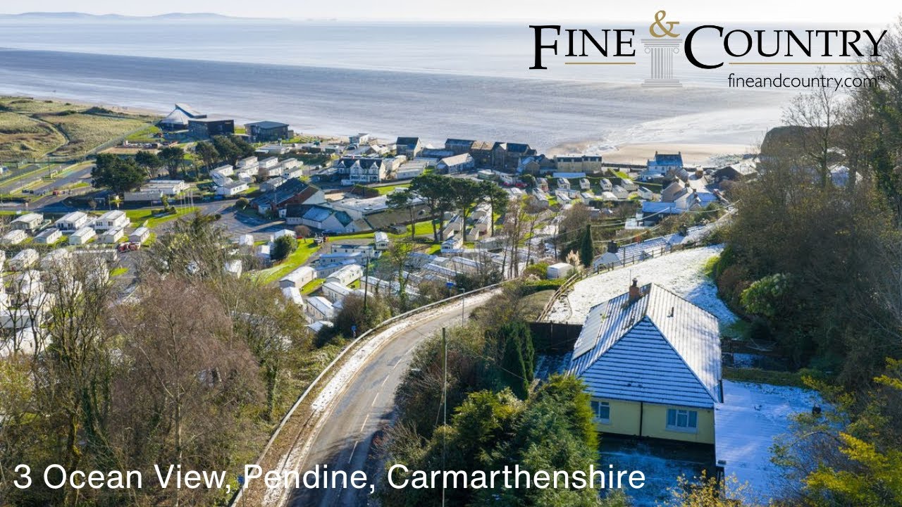 Sea Breeze, 3 Ocean View, Pendine | Fine and Country West Wales - YouTube