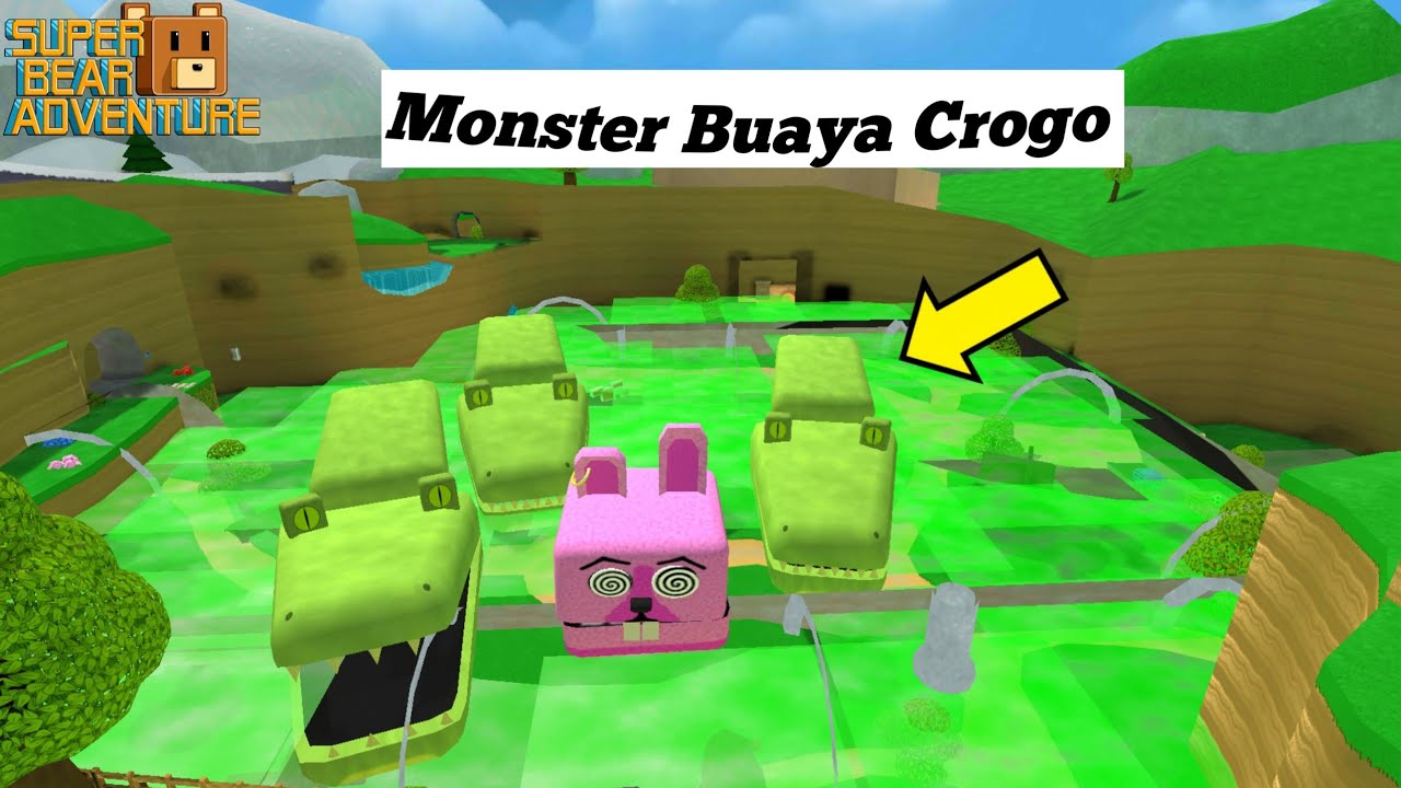 Penampakan Monster Buaya Crogo di Desa Kampung Kura Kura Super Bear ...