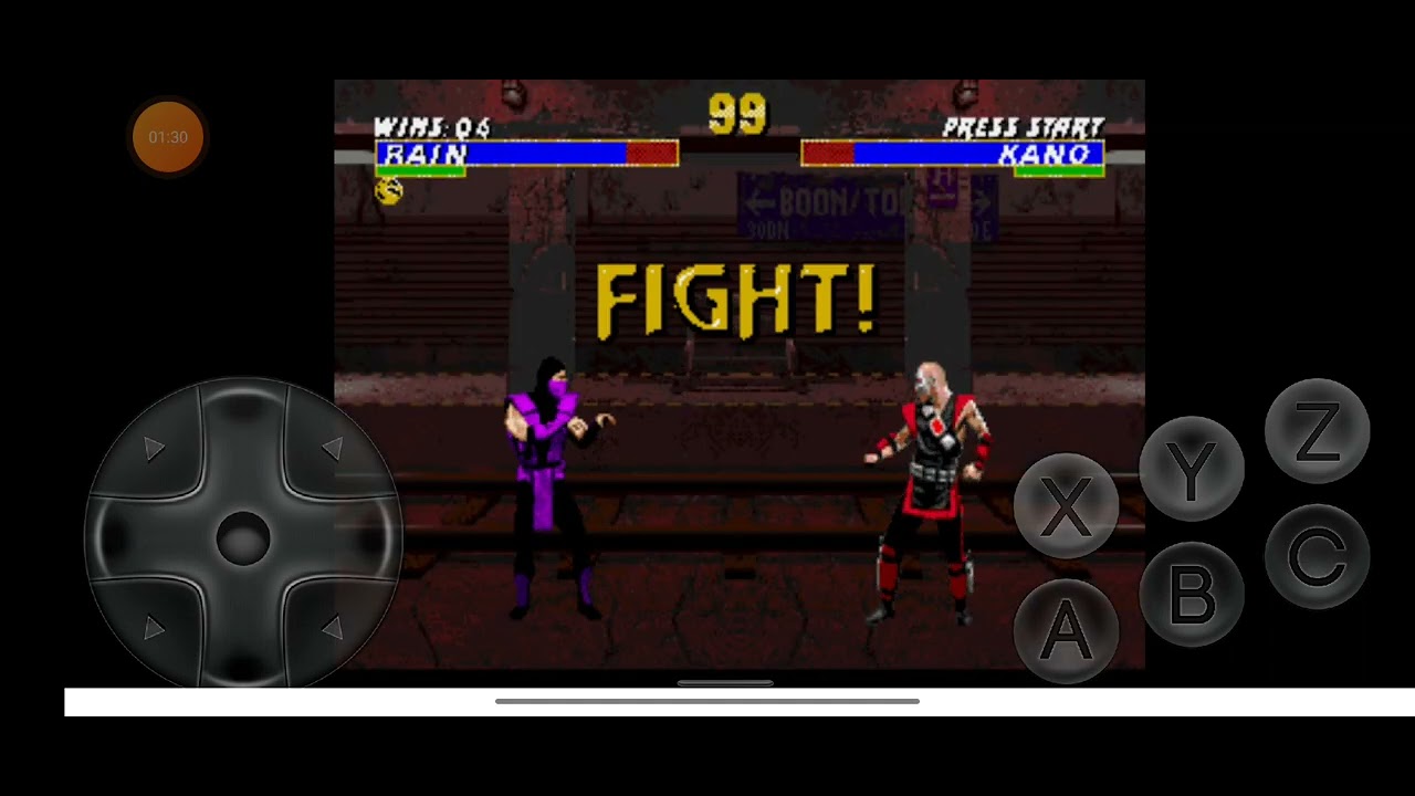 Ultimate Mortal Kombat Trilogy Rain vs Kano MK3 and MK1 Very Hard - YouTube