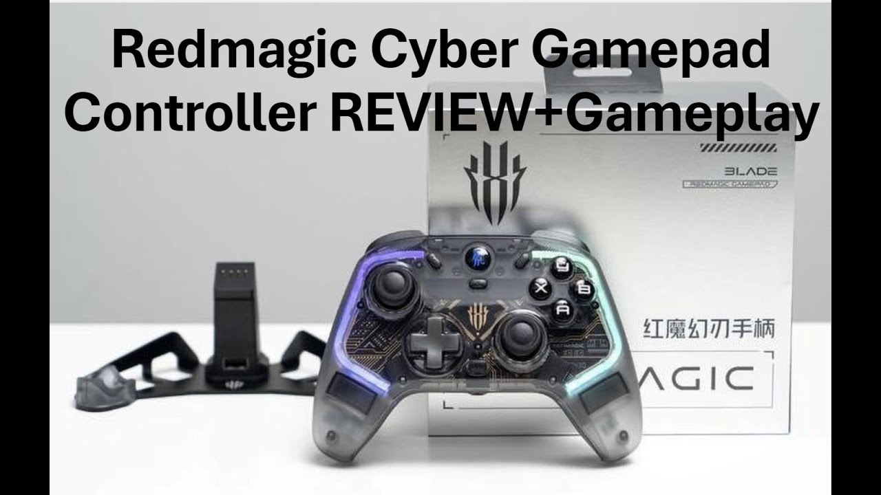 Redmagic Nubia Cyber Gamepad Controller Review and Gameplay, PC-Xbox ...