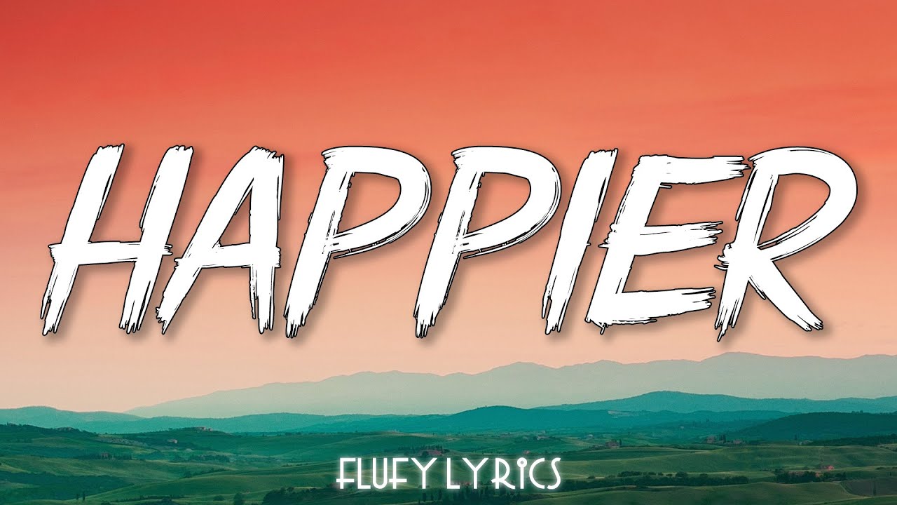 Olivia Rodrigo - Happier (Lyrics) - YouTube