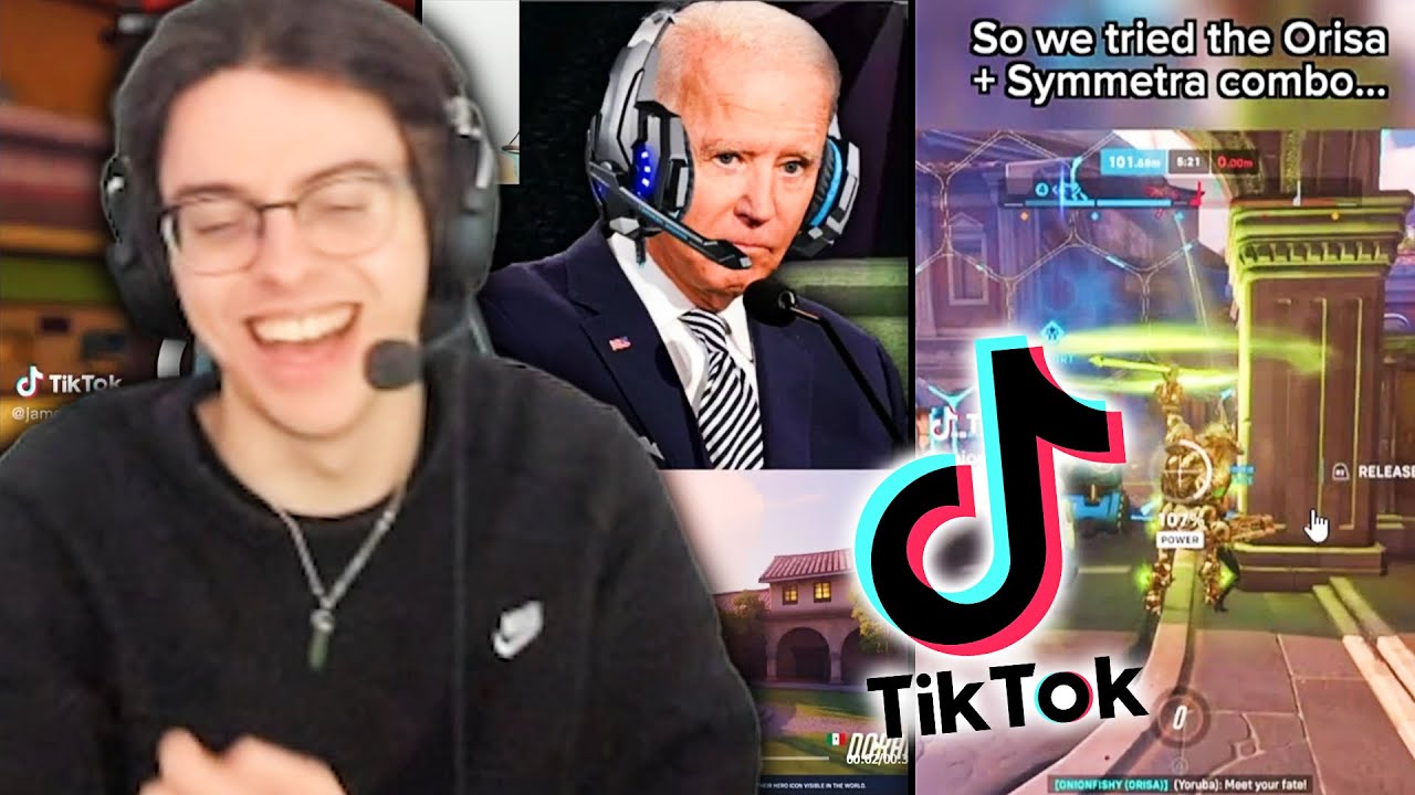 Pro Overwatch player reacts to the CRAZIEST Overwatch 2 TikToks! - YouTube