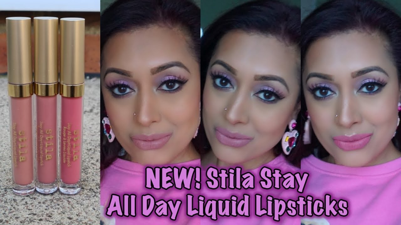REVIEW: NEW Stila Stay All Day Liquid Lipsticks Bellezza Romanza ...