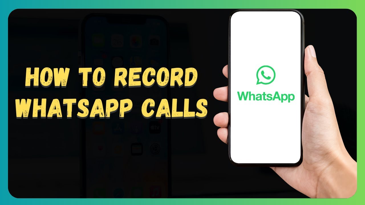 How to record Whatsapp Calls - YouTube
