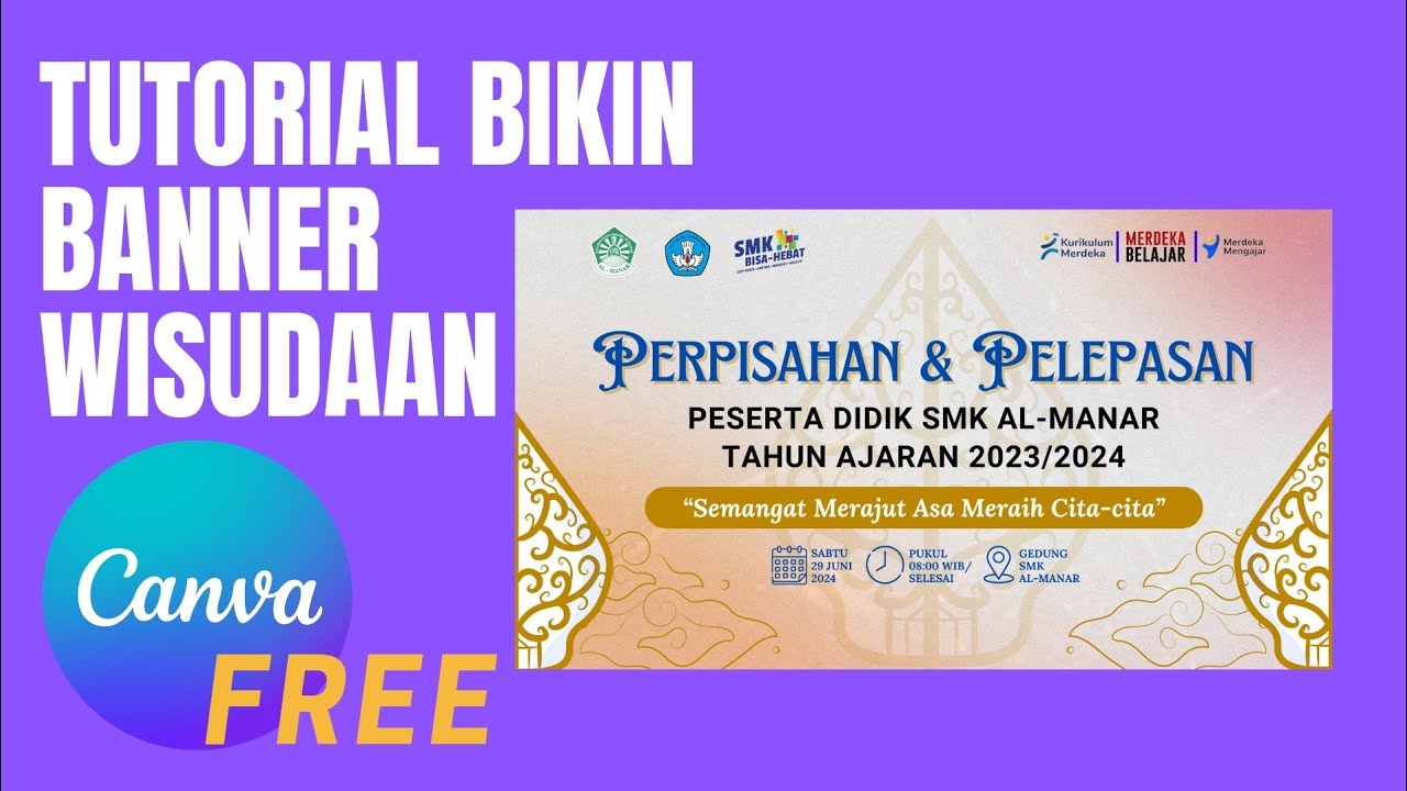 Bikin Desain Banner Perpisahan Sekolah (sesuai tema perpisahan) di ...