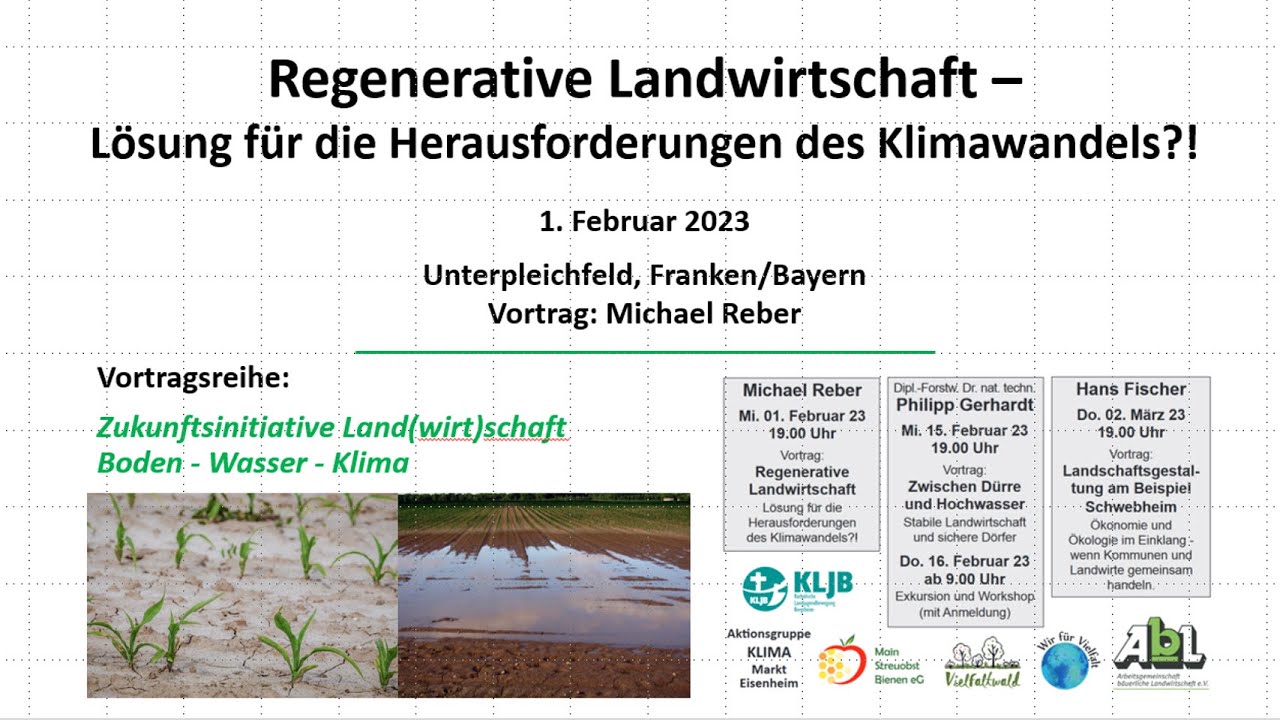 Regenerative Landwirtschaft - Lösung für Herausforderungen des ...