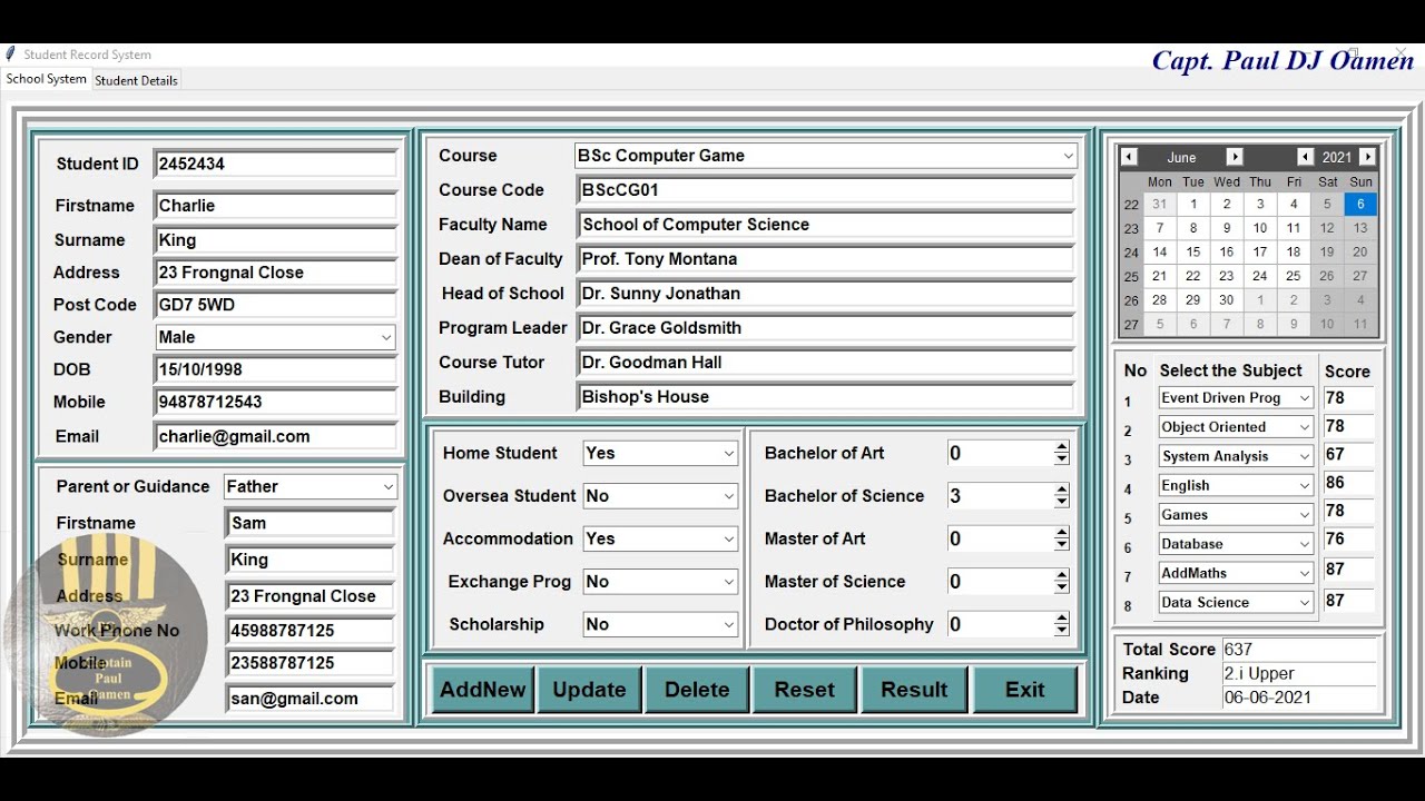 How To Create Student Database Management System Using MYSQL In Python How To Create Student Database Management System Using MYSQL In Python