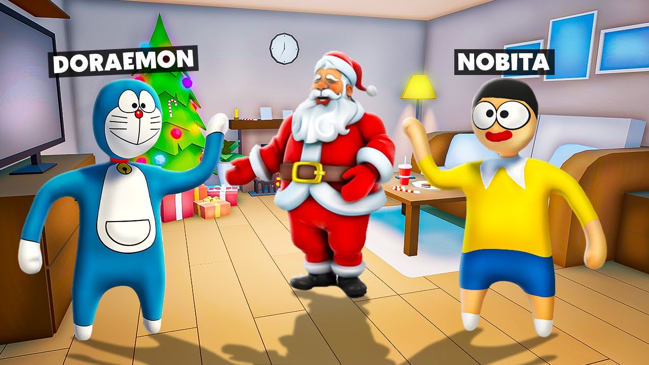 DORAEMON Vs NOBITA in HFF!!! 🤣🤣 - Phim Hay Nhất